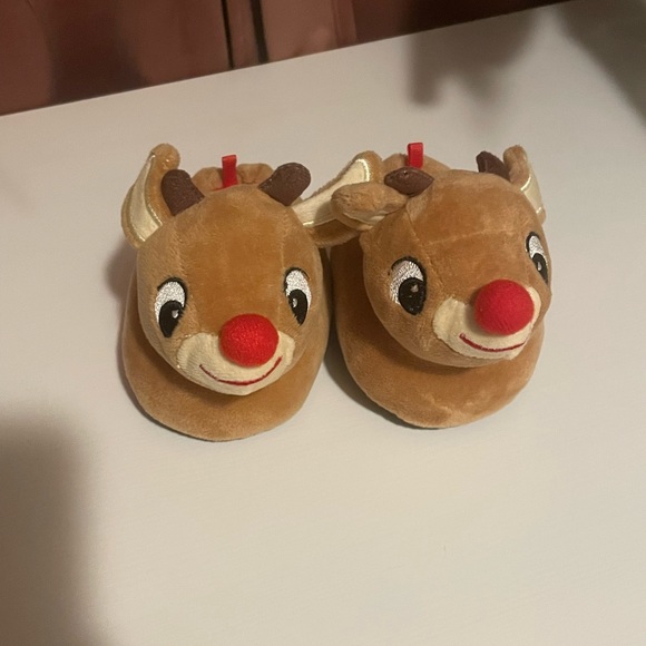 Shoes | Rudolph Red Nosed Reindeer Slippers Gender Neutral Christmas ...